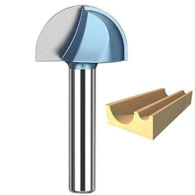 Industrial Round Nose Router Bit - CNC Router Bit Supplier